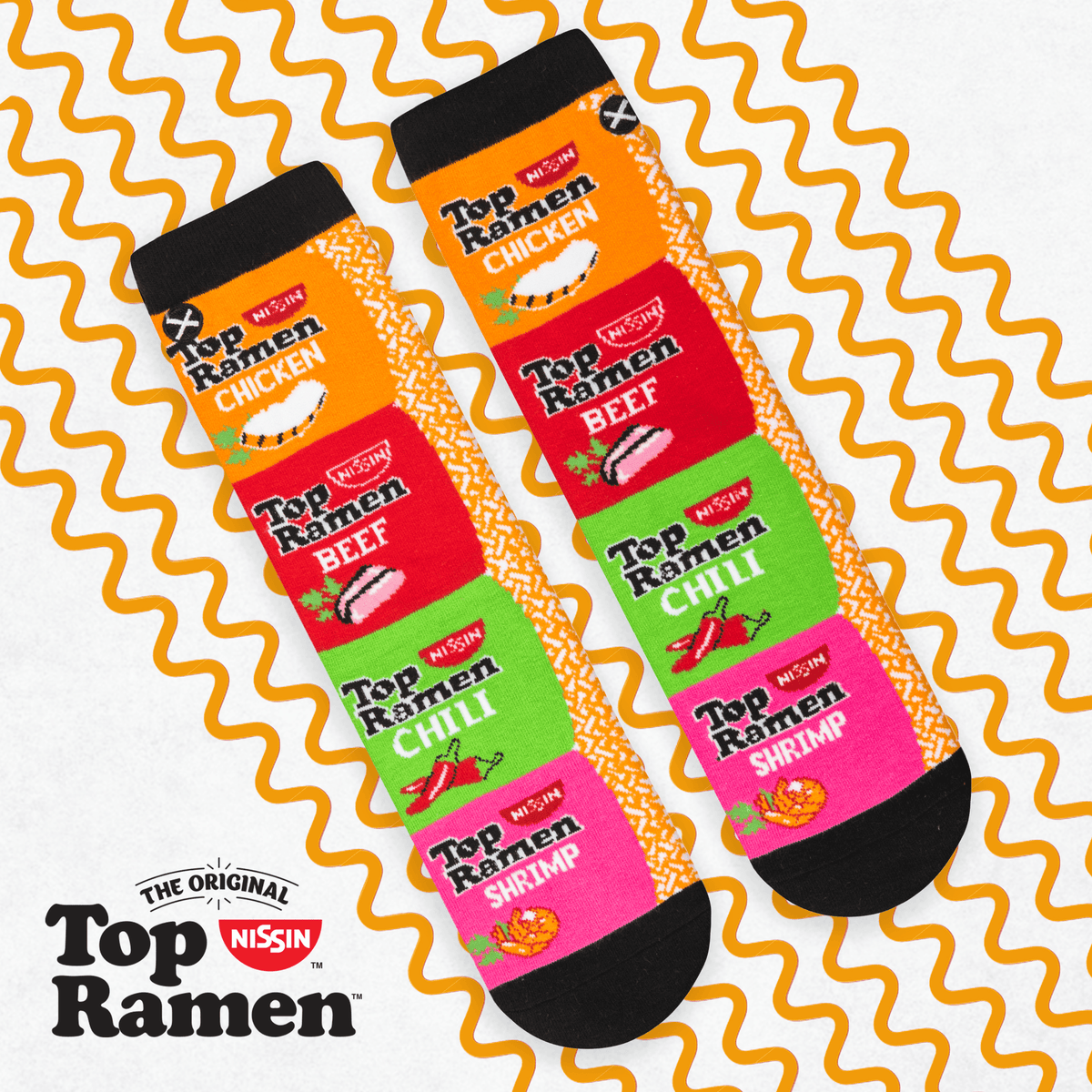 Top Ramen Socks, Boxers & Slippers | Odd Sox – ODD SOX