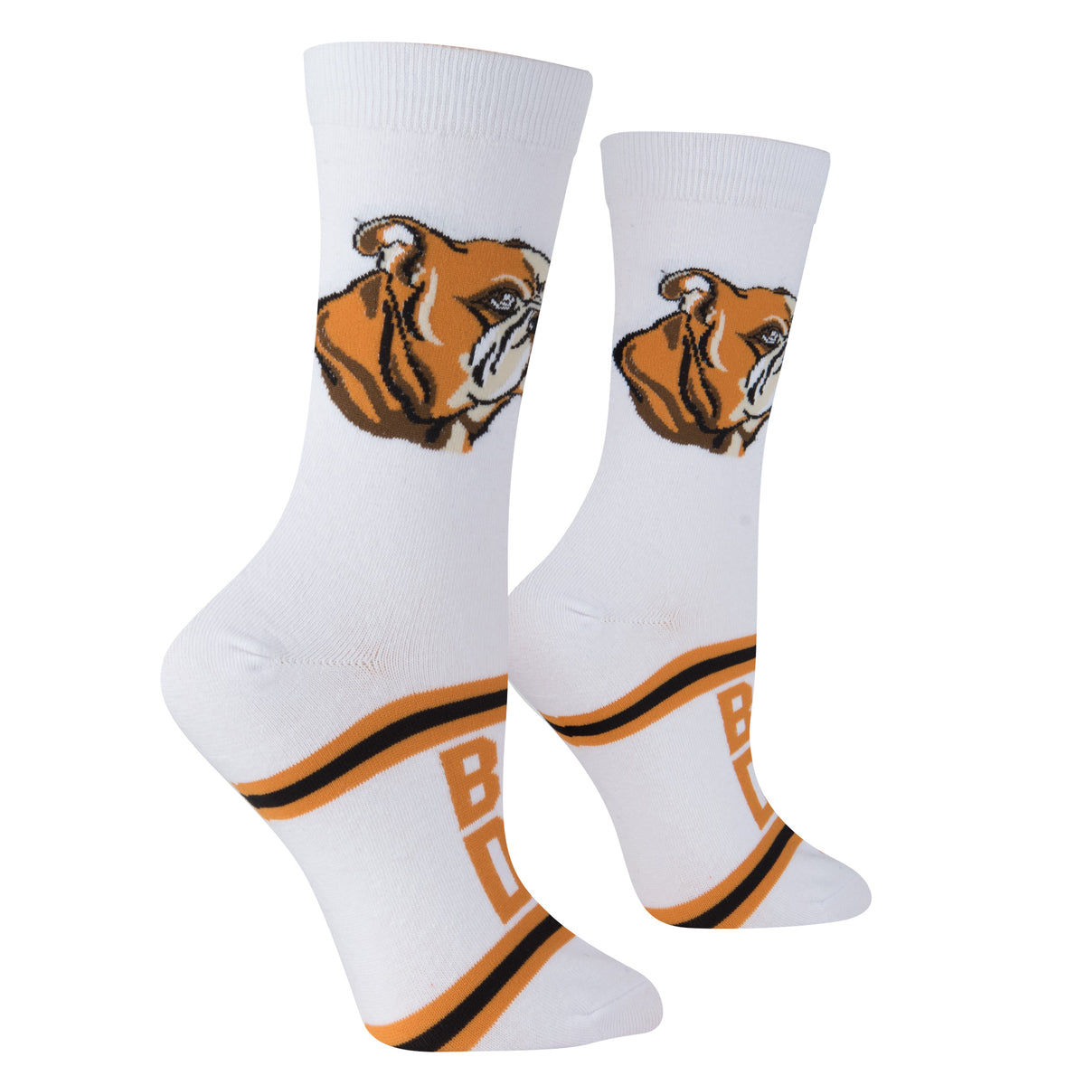 Bulldog Women's Crew Socks | ODD SOX