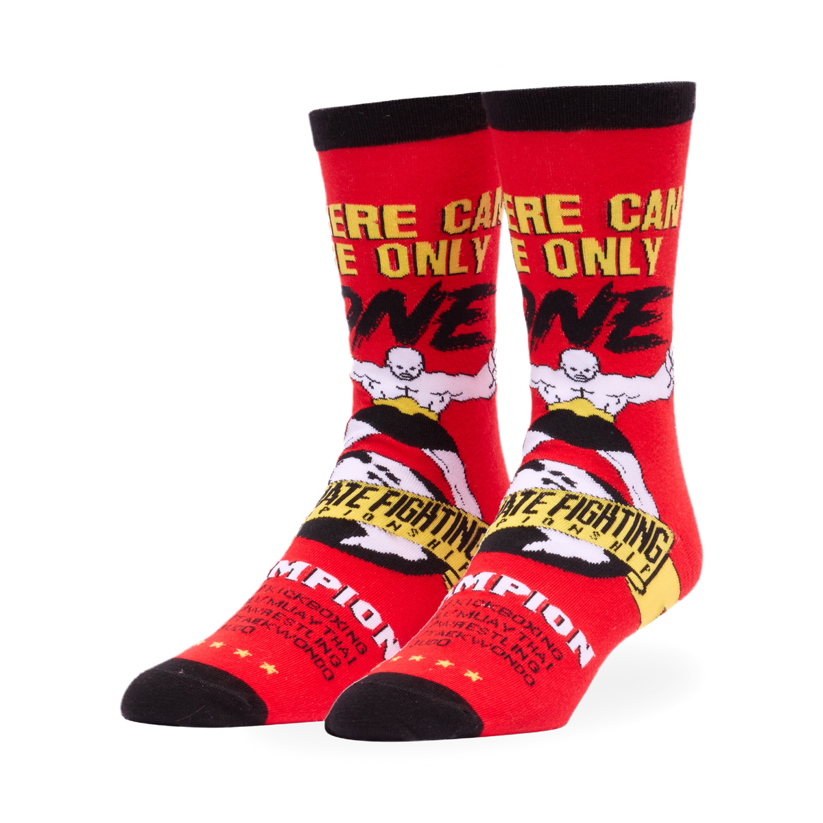 UFC Ulti-Man Only One Men's Crew Socks | ODD SOX