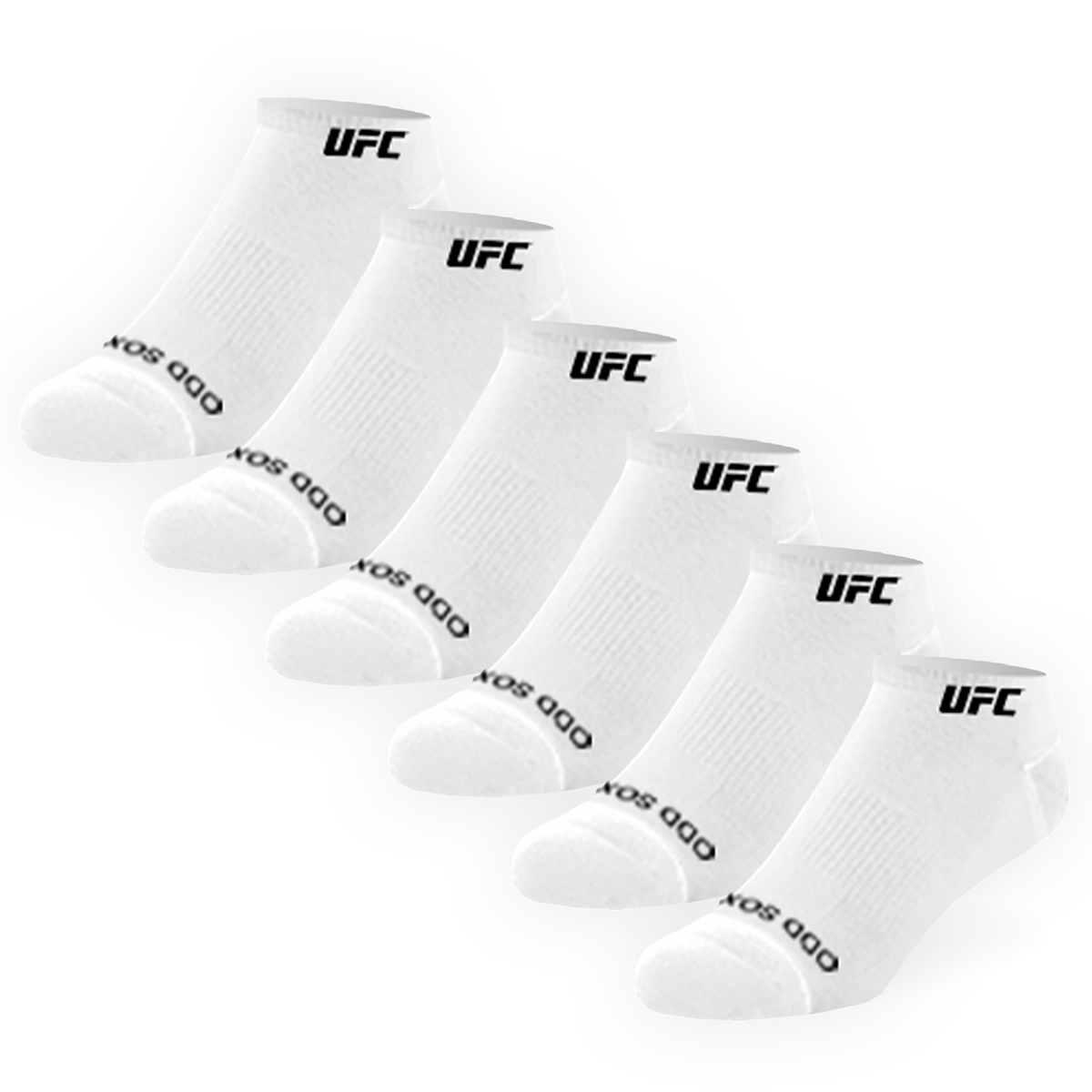 UFC Logo Men's Ankle Socks - 6-Pack | ODD SOX