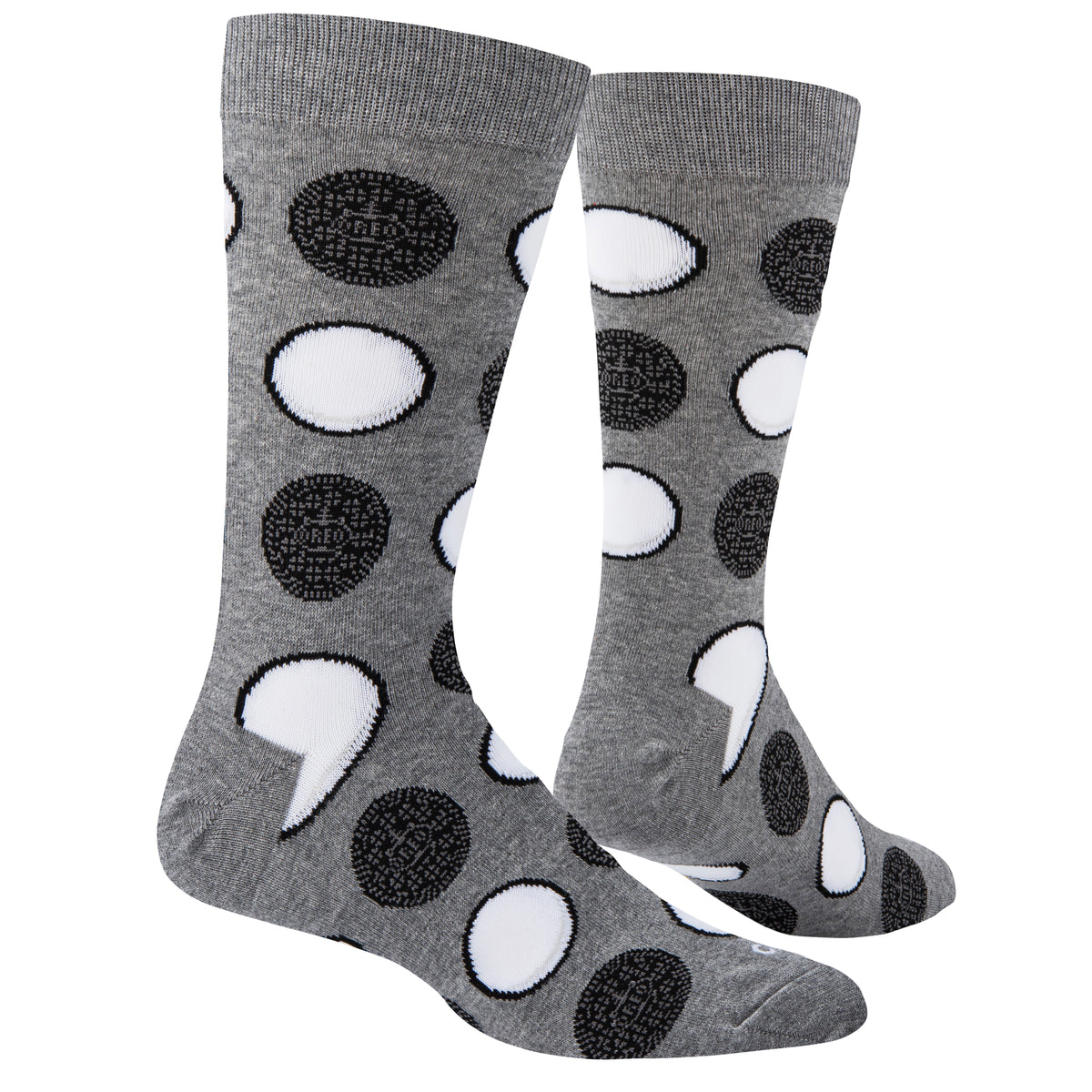 Oreo Cookies Heather Men's Crew Socks | ODD SOX