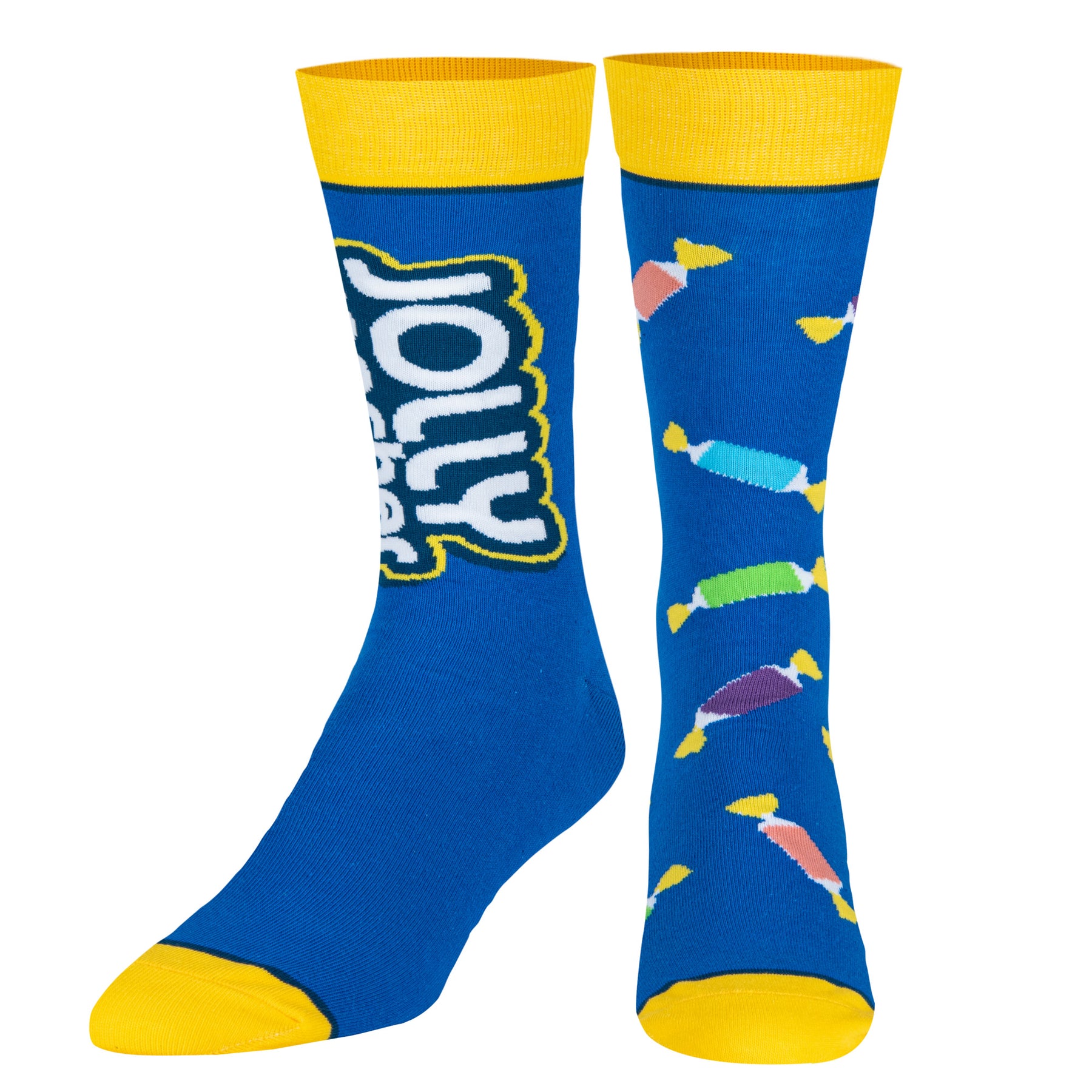Jolly Rancher Split Men's Crew Socks | ODD SOX
