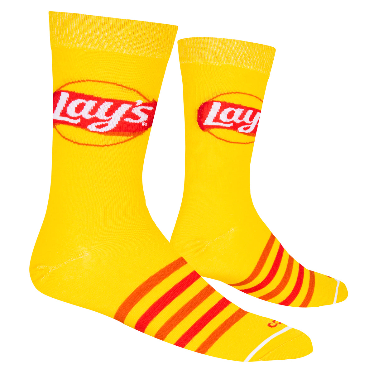 Lays Stripes Men's Crew Socks | ODD SOX