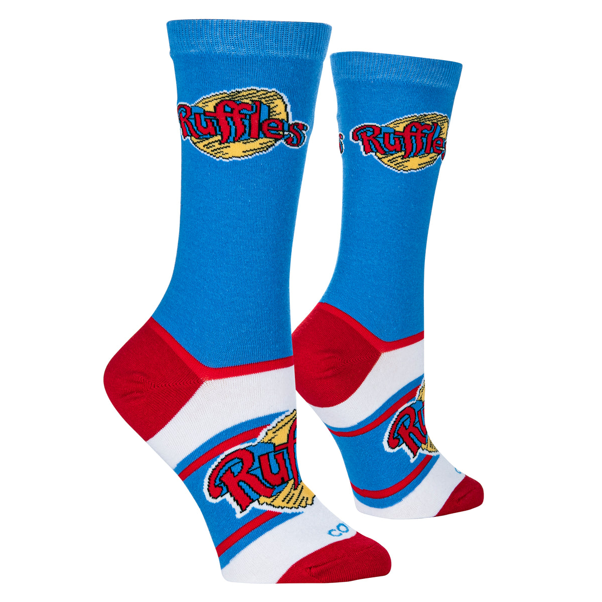 Ruffles Logo Women's Crew Socks | ODD SOX