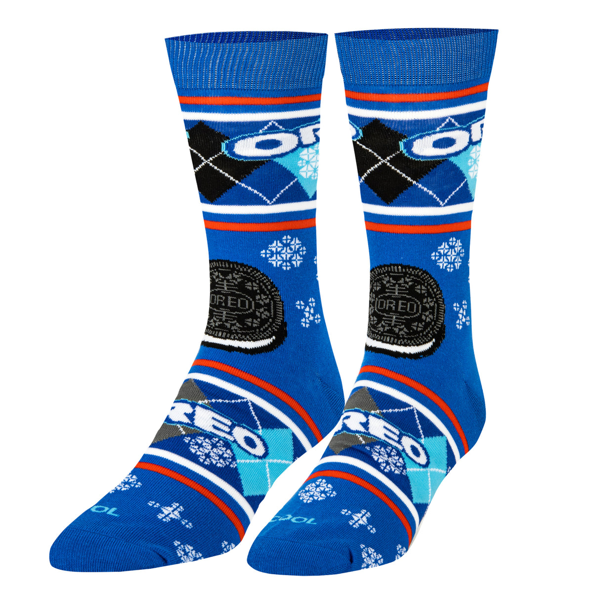 Oreo Christmas Men's Crew Socks | Odd Sox – ODD SOX
