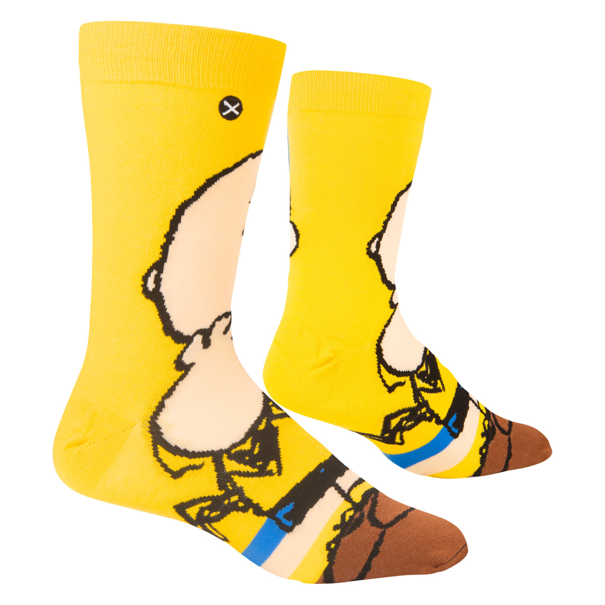 Charlie Brown Men's Crew Socks | ODD SOX