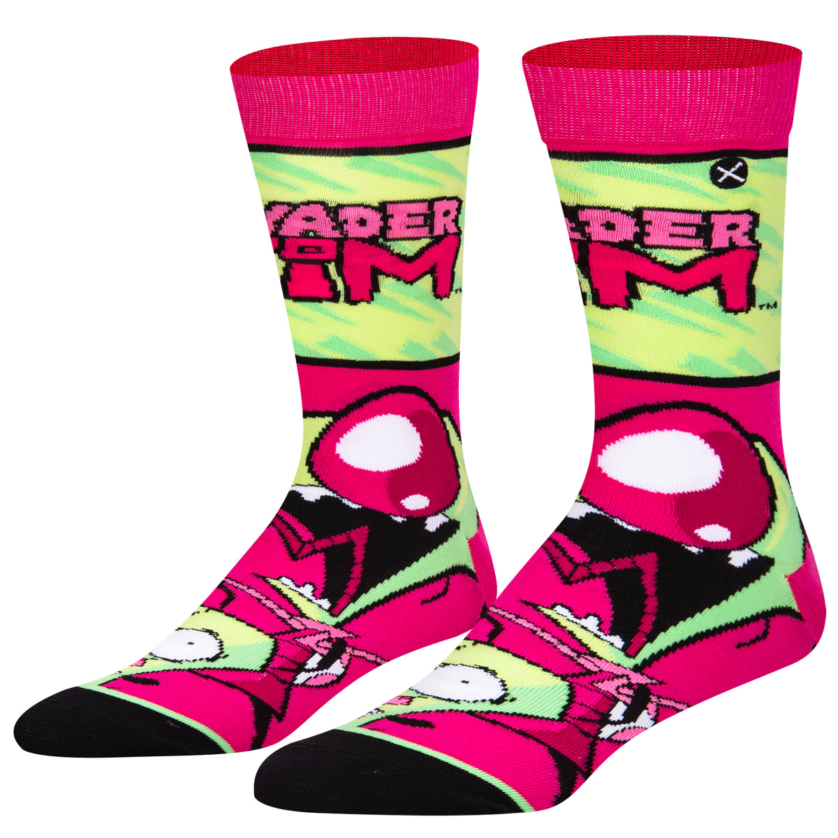 Invader Zim Big Head Men's Crew Socks | Odd Sox – ODD SOX