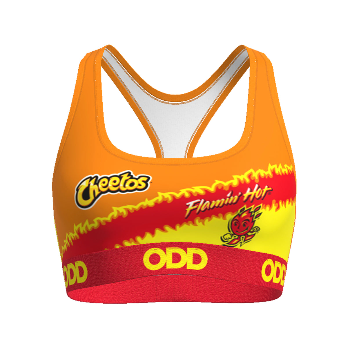 Cheetos Flamin' Hot Women's Sports Bra – ODD SOX